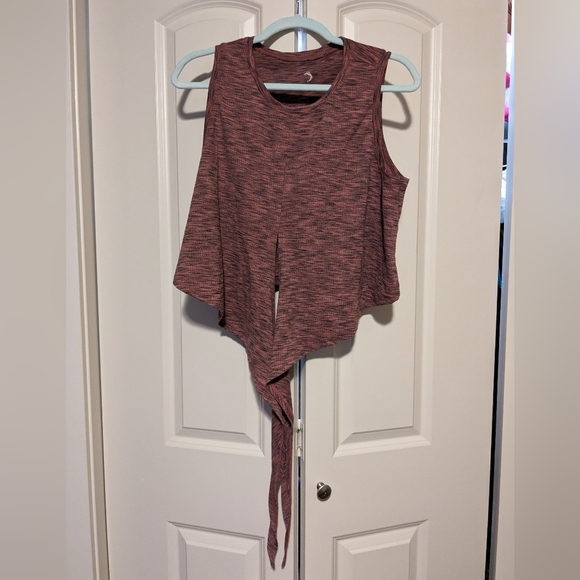 ZYIA | Tops | Zyia Active Pink Infinity Tank Size Large | Poshmark